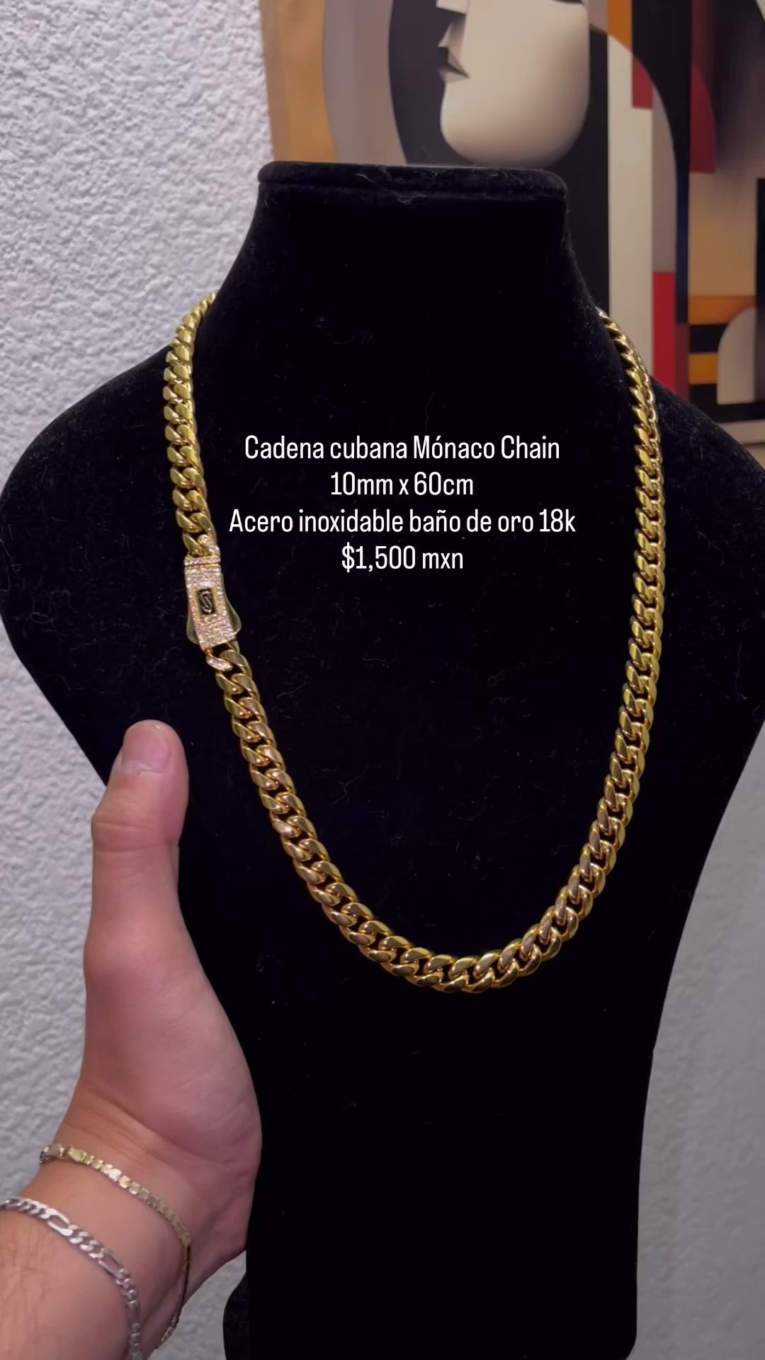 Cadena Cubana Mónaco – Luxury Shop Cancun